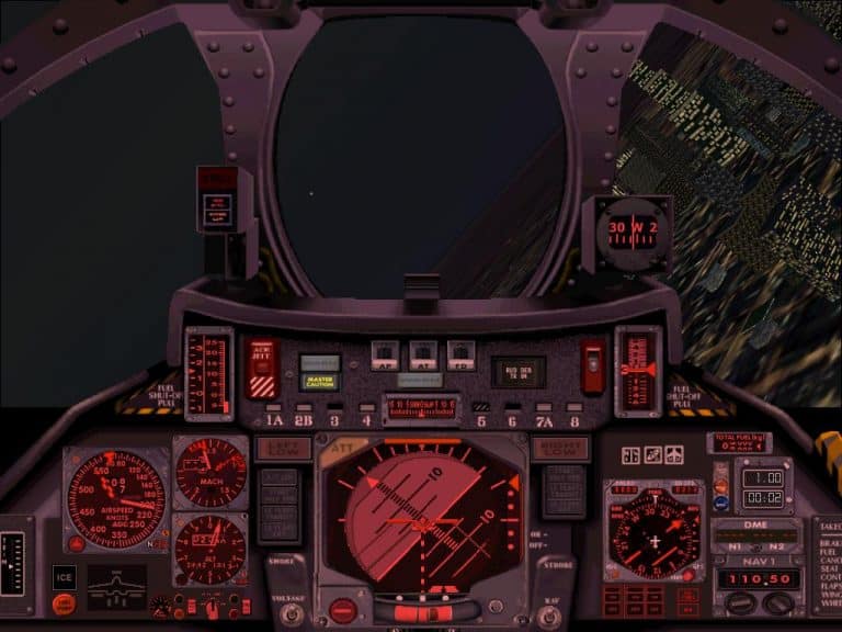 Alternate Fighter Jet Panel for FS2002 - Flight Simulator 2002 Mod