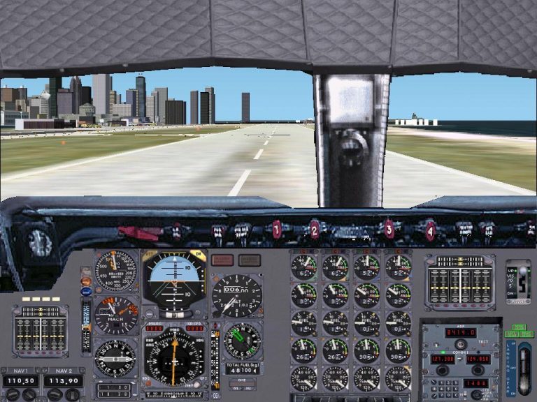 Concorde panel - Flight Simulator 2002 Mod