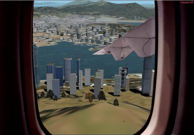 FS2002 ATR72/42 wing views - Flight Simulator 2002 Mod