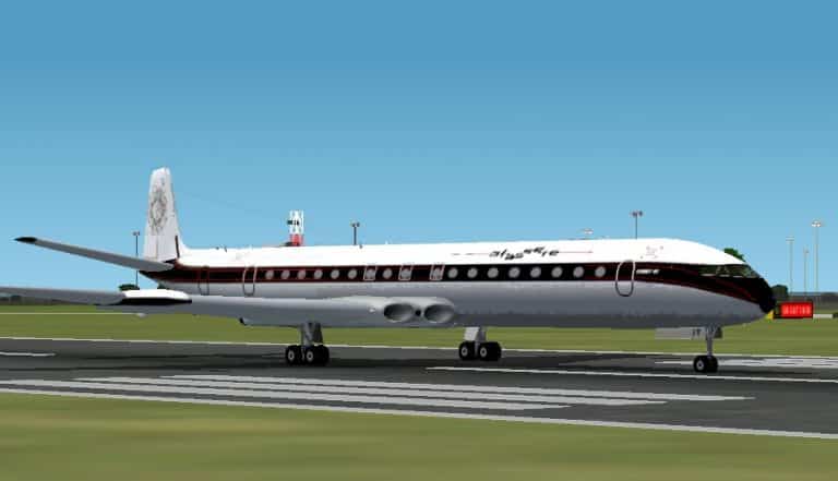 FS2002 De Havilland Comet - Flight Simulator 2002 Mod