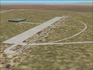 FS2002 Scenery. Edwards South Base - Flight Simulator 2002 Mod