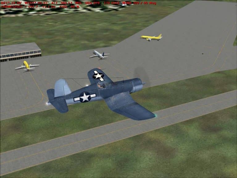 FS2004 F4U-1A Corsair - Flight Simulator 2004 Mod