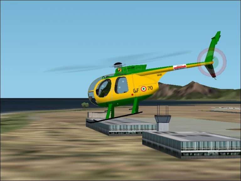 FS2002 Hughes 500D ver1.1 - Flight Simulator 2002 Mod
