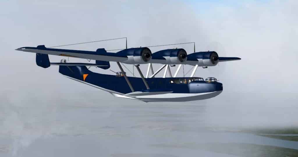 FS2004 Dornier 24K Flying Boat - Flight Simulator 2004 Mod
