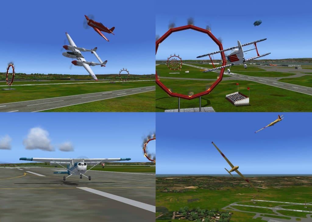 FS2004 Flying Competition Scenery - Flight Simulator 2004 Mod