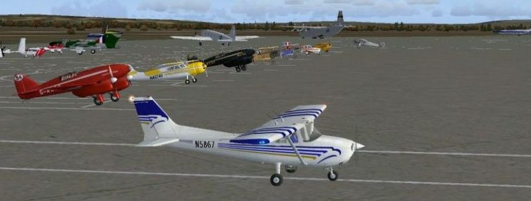 FS2004 Ramstein, Germany GA/ Military Traffic - Flight Simulator 2004 Mod