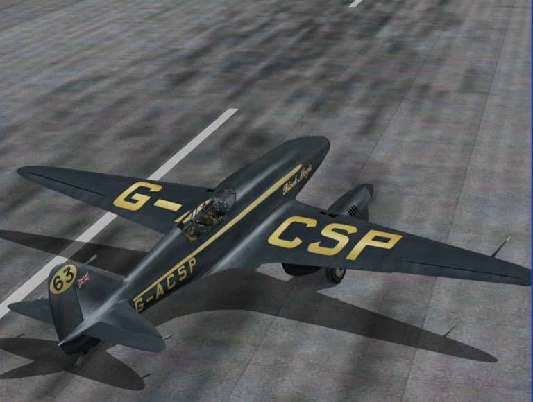 FS2004 Texture fixes for the default de havilland comet paintwork ...
