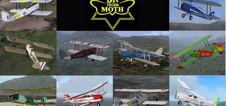 FS2004 Safari DC3 Default Textures - Flight Simulator 2004 Mod