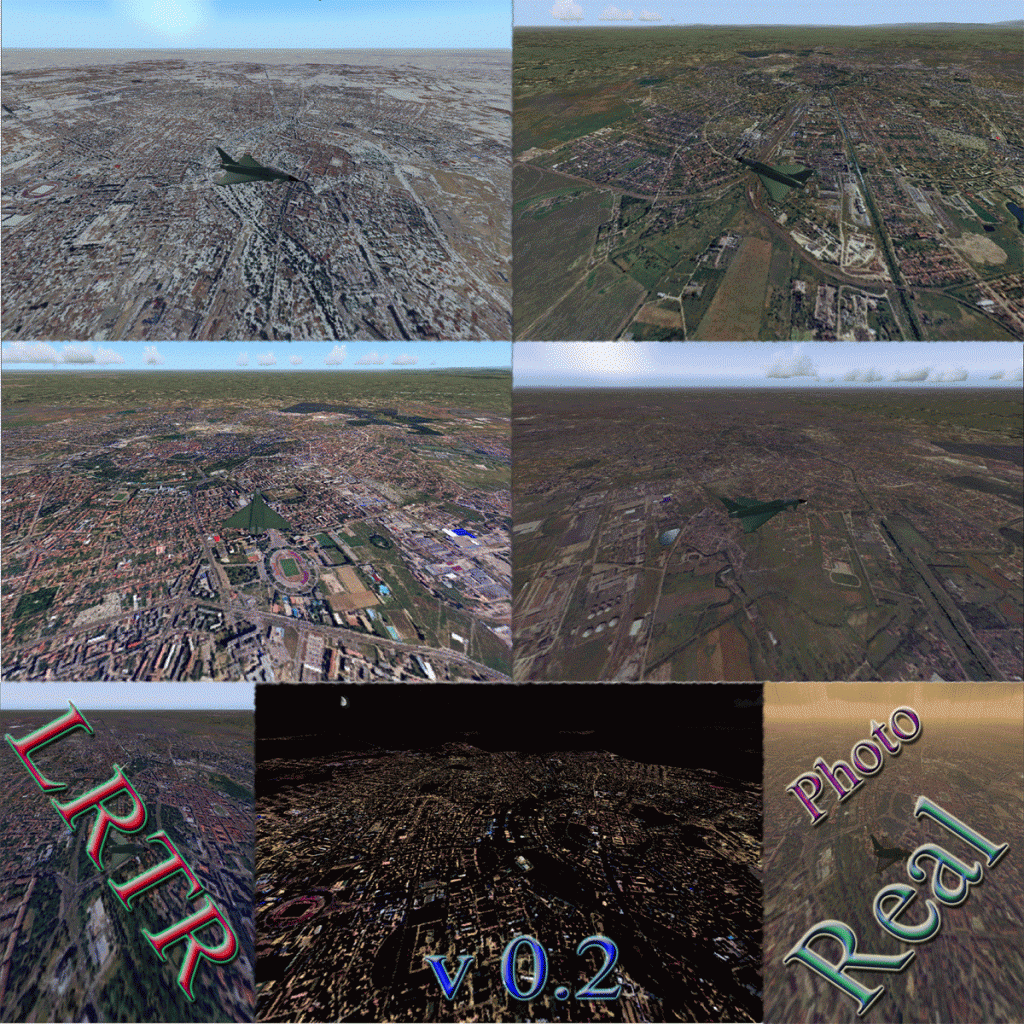 FS2004 Timisoara Airport Photoreal textures - Flight Simulator 2004 Mod