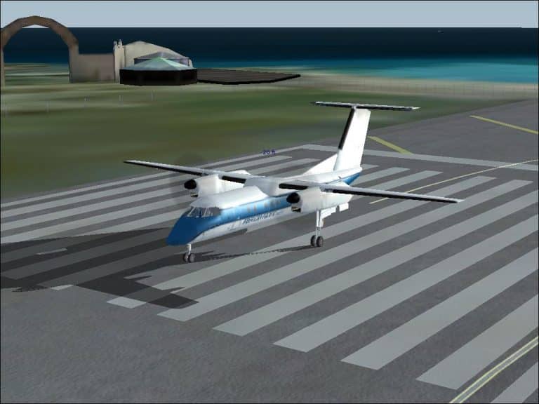 FSX AI Dash 8 made flyable - Microsoft Flight Simulator X Mod