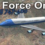 FSX Air Force One B747-400 Textures only. - Microsoft Flight Simulator ...