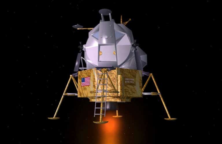 FSX : Apollo Lunar Lander - Microsoft Flight Simulator X Mod