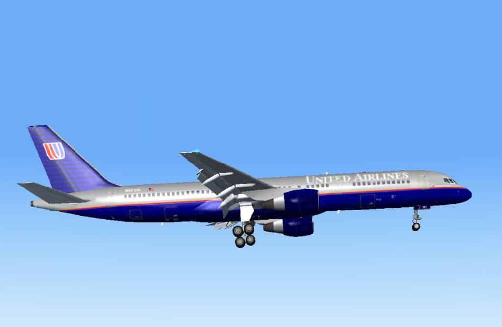 FSX Boeing 757-222 United Airlines - Microsoft Flight Simulator X Mod