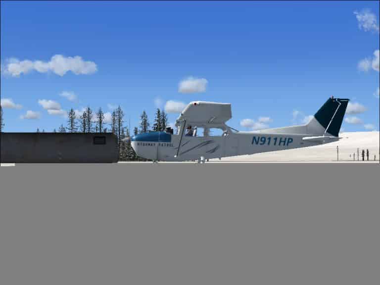 FSX Cessna C172SP Highway Patrol Textures only - Microsoft Flight ...