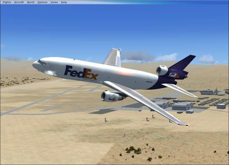 FSX DC-10-30 United Airlines & FedEx - Microsoft Flight Simulator X Mod