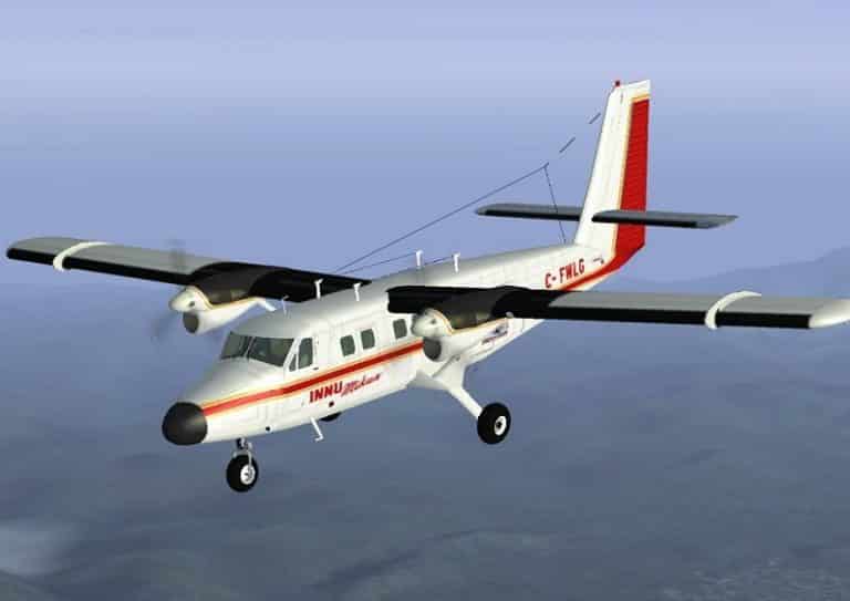 FSX De Havilland DHC6-300 Wheel ver. Package Innu Milkun C-FWLG ...