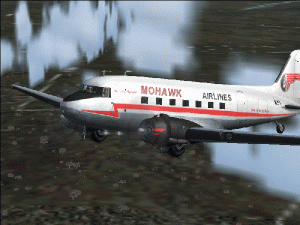 fsx-douglas-dc-3-mohawk-airlines-textures - Flight Simulator Addon / Mod