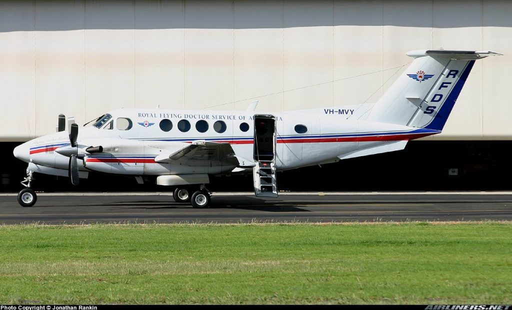 FSX King Air 350 RFDS Royal Flying Doctor Service of Australia Textures ...