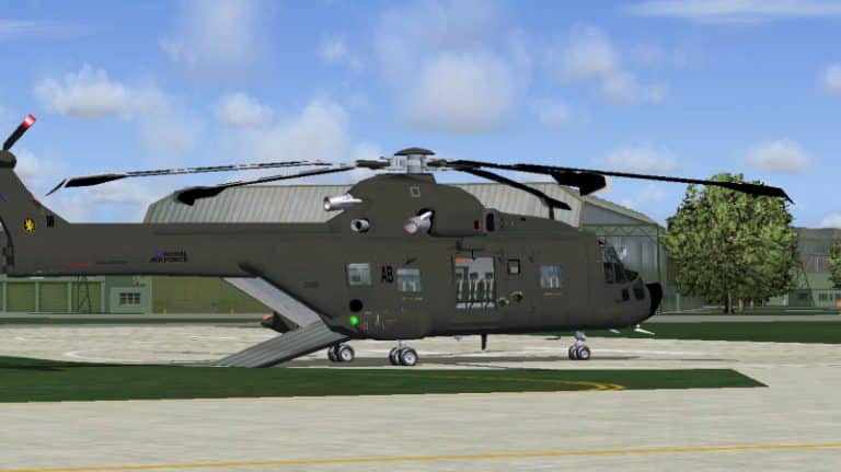 FSX UKMIL Merlin HC3 update pack - Microsoft Flight Simulator X Mod