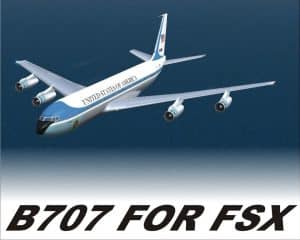 FSX/FS2004 Boeing VC-137C (707-353B) USA - 27000 Air Force One Textures ...