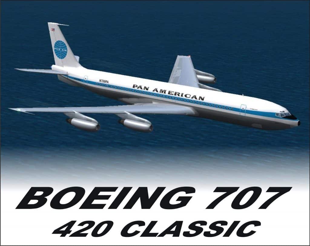 FSX/FS9 Boeing 707 Collection 420, VC137-C, 300/400 Passenger/Cargo ...