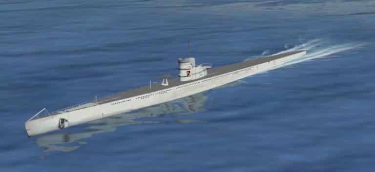 German U-Boat type VIIc - Microsoft Flight Simulator X Mod