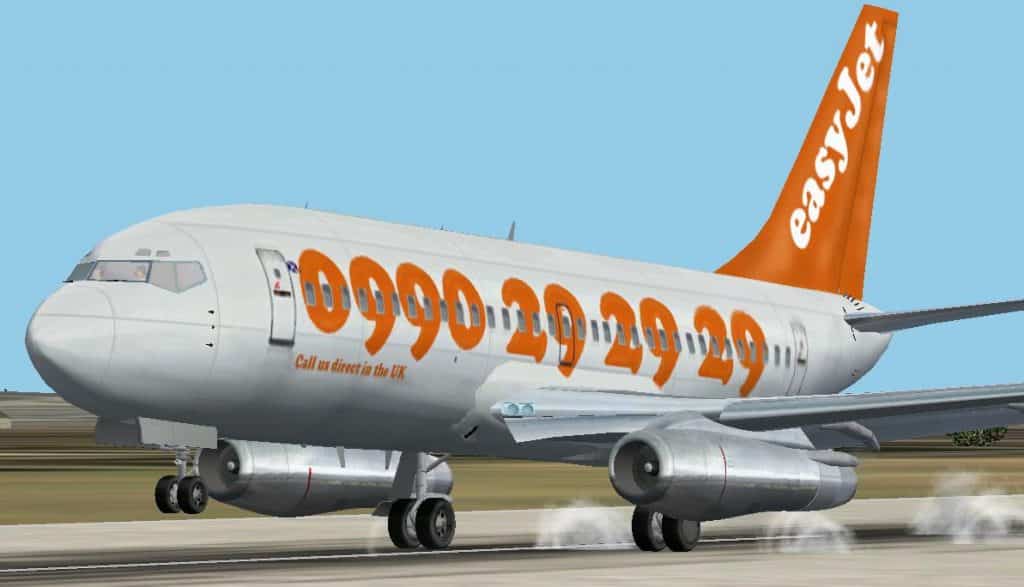 YeoDesigns Boeing 737-200 v2 Easyjet Textures Only - Flight Simulator ...