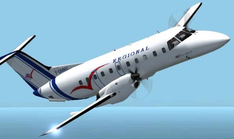 FS2002 EMBRAER EMB-120 Regional Airlines - Flight Simulator 2002 Mod