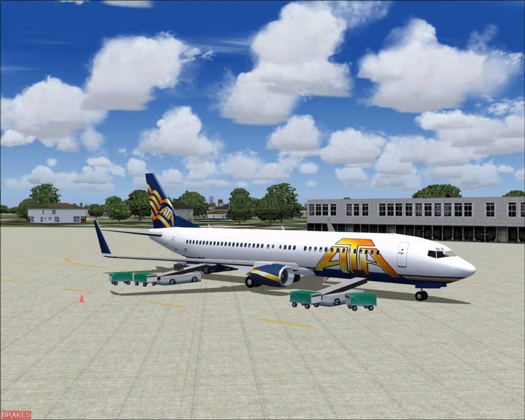FS2004 ATA Airlines AI Traffic v1.3 - Flight Simulator 2004 Mod