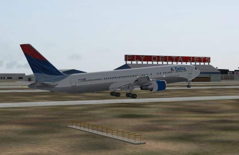 FS2004 Atlanta Hartsfield Fly Delta Jets Sign (Updated) - Flight ...