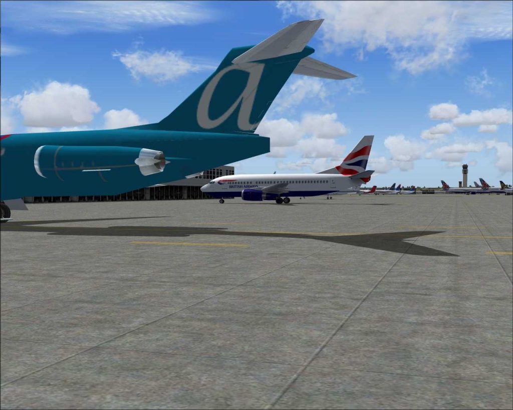 FS2004 British Airways AI Traffic v1.3 - Flight Simulator 2004 Mod