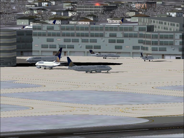 FS2004 Continental Airlines Plus AI traffic v5 (2) - Flight Simulator ...