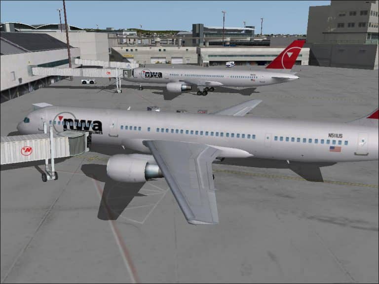 FS2004 Northwest Airlines AI Traffic v1.0 - Flight Simulator 2004 Mod