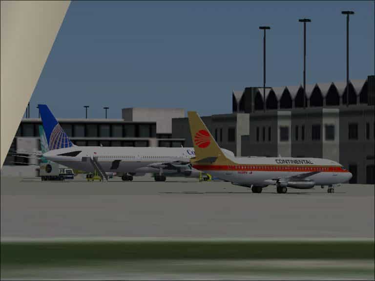 FS2004/2002 Continental Airlines plus AI traffic Version 5 Update ...
