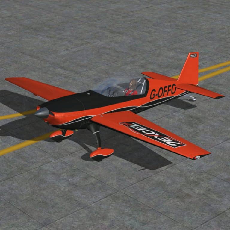 FS2004 2Excel Aviation Extra 300L The Blades 4 Texture Sets - Flight ...