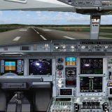 FS2004 Airbus A 340 Panel - Flight Simulator 2004 Mod