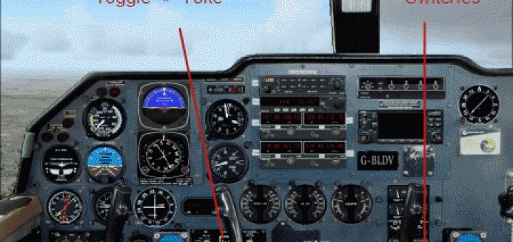 FS2004 Boeing 717-200 MD95 Panel - Flight Simulator 2004 Mod