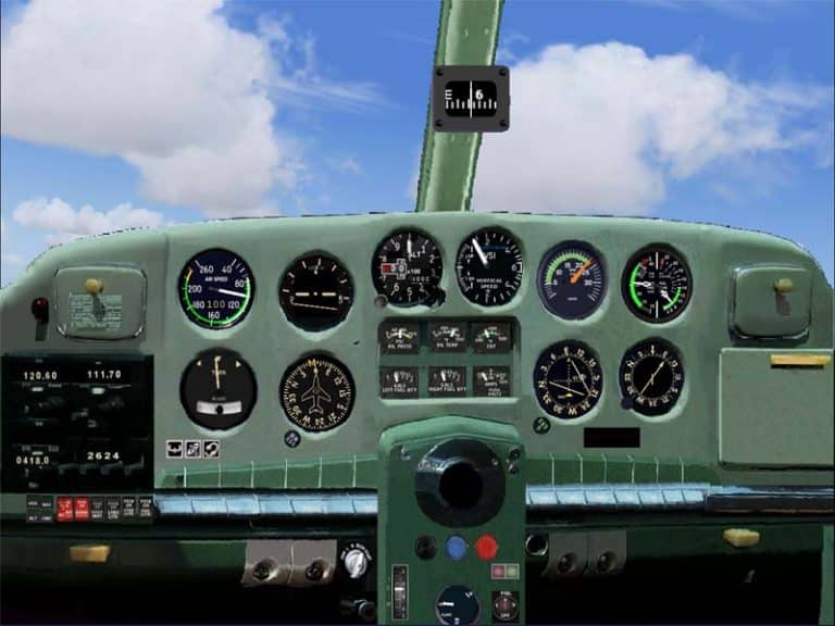 FS2004 Beech Bonanza Panel - Flight Simulator 2004 Mod
