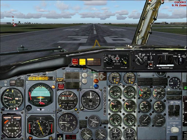 FS2004 Boeing 737-200 Panel - Flight Simulator 2004 Mod