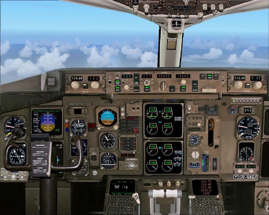 FS2004 Boeing 757-200 Photoreal Panel (2) - Flight Simulator Addon / Mod