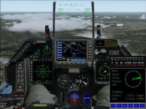 FS2004 F-16 panel - Flight Simulator 2004 Mod