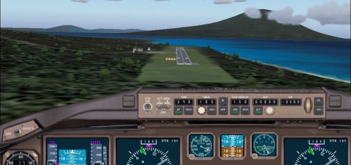 FS2004 Douglas DC-3 Reworked Panel - Flight Simulator 2004 Mod