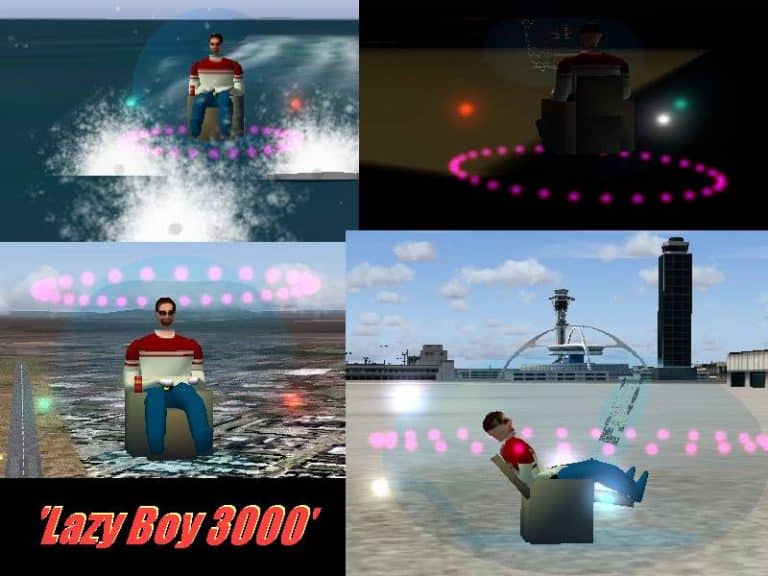 FS2004 Lazy Boy 3000 - Flight Simulator 2004 Mod