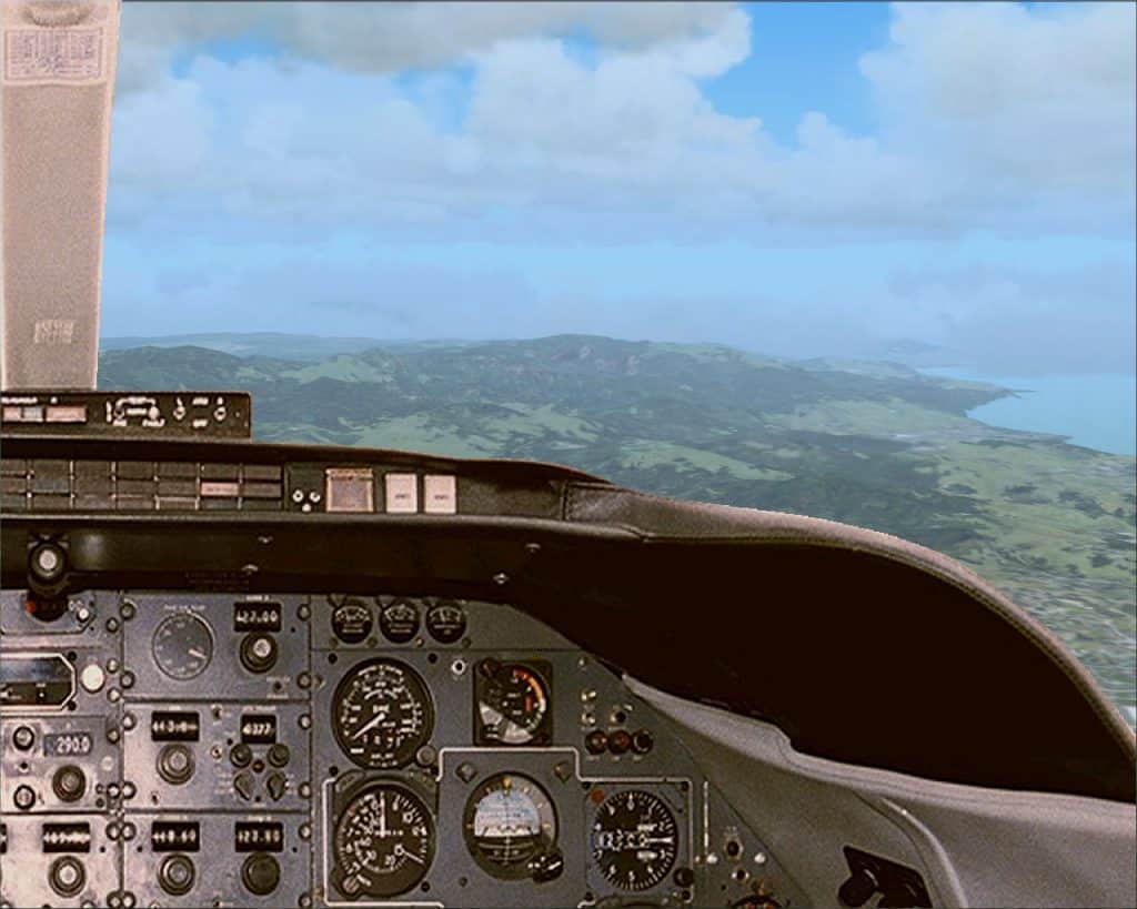 FS2004 LearJet-25 PhotoReal Panel - Flight Simulator 2004 Mod