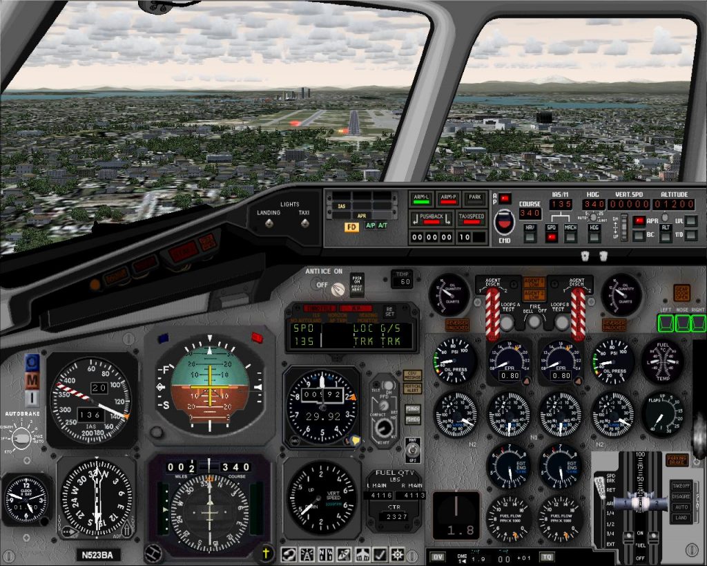 FS2004 MD80-90 Panel - Flight Simulator 2004 Mod