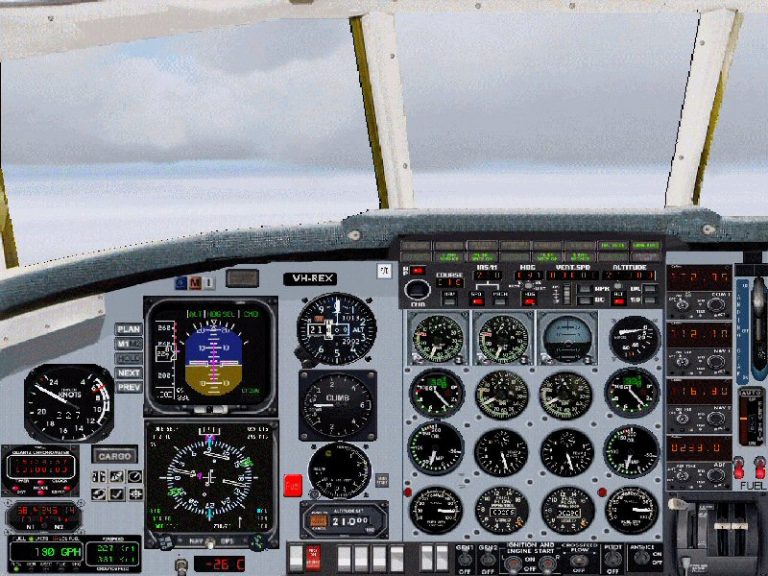 FS2004 Metroliner III Panel - Flight Simulator 2004 Mod