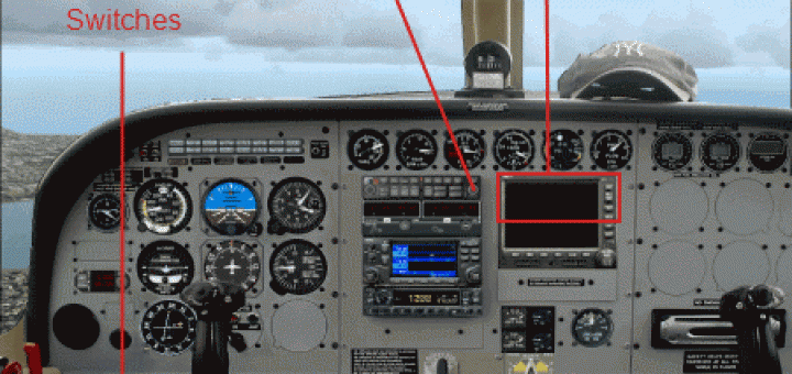 FS2004 Boeing 737-100/200 Series Panel - Flight Simulator 2004 Mod