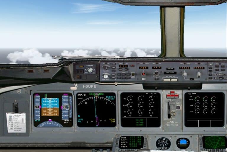 FS2004 Photorealistic McDonnell-Douglas MD-11 Panel - Flight Simulator ...