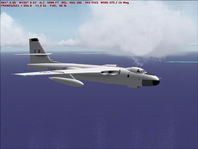 FS2004 Vickers Valiant B - Flight Simulator 2004 Mod
