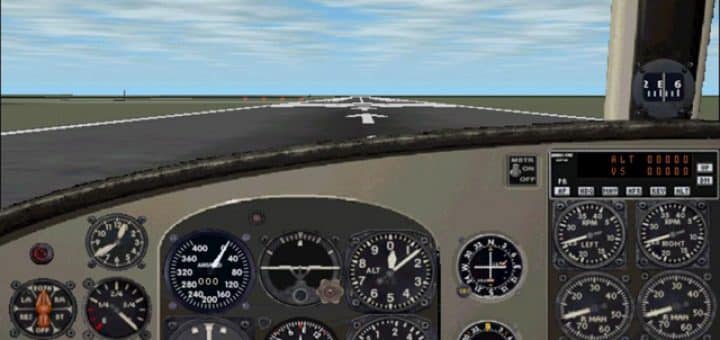 FS2004 MD80-90 Panel - Flight Simulator 2004 Mod